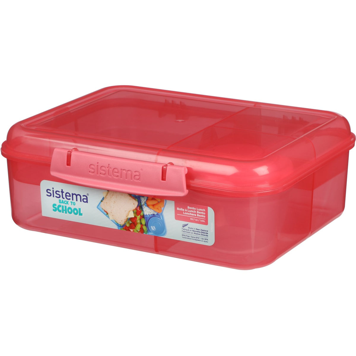 Kjøp Sistema Bento Matboks 1,65 L Pink Punch | Luksusbaby – Luksusbaby NO