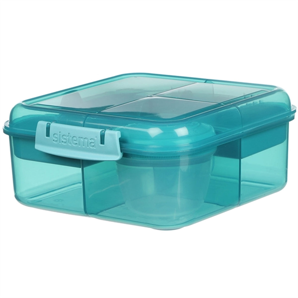 Kjøp Sistema Bento Cube Matboks 1,25 L Teal Stone | Luksusbaby ...