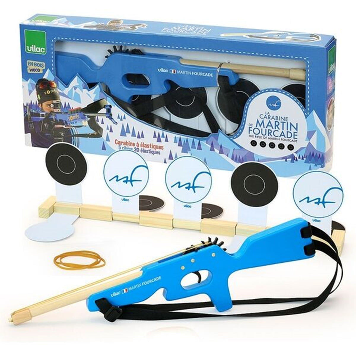 Kjøp Vilac Biathlon Rifle w. Shooting Discs | Luksusbaby