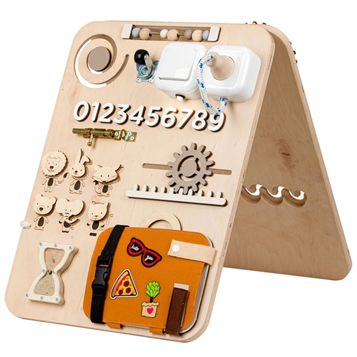 Woobiboard Double Busy Board Enjoy the Fun | Luksusbaby – Luksusbaby NO